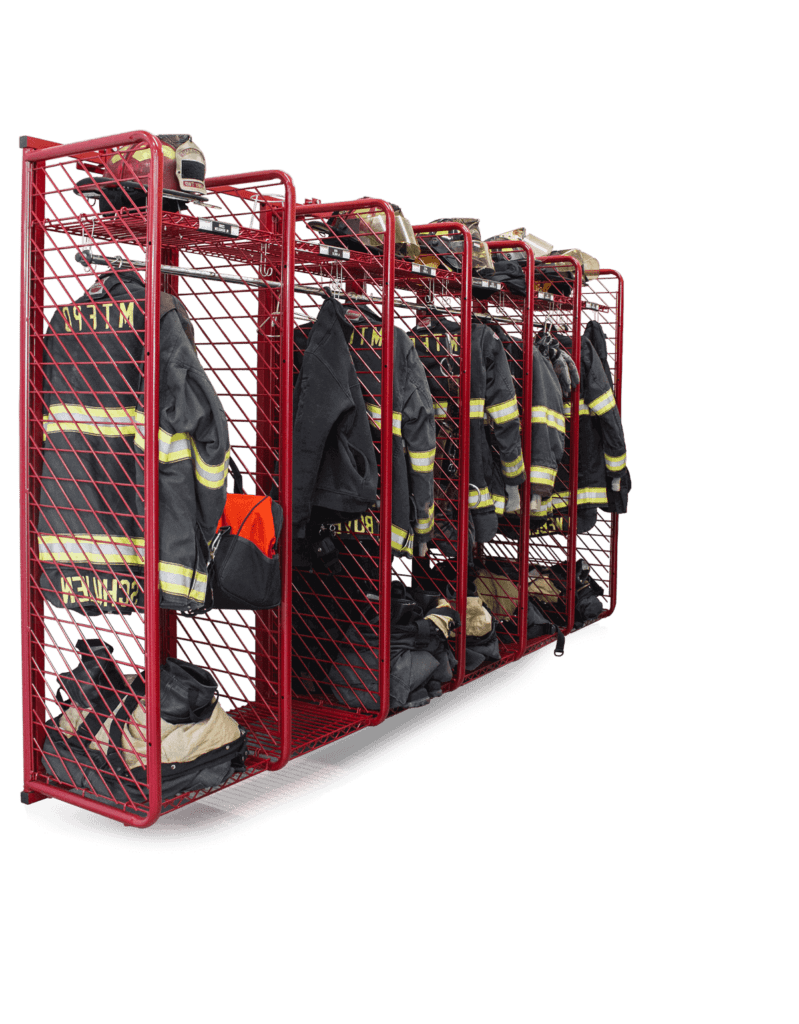 Ready Rack Wall Mounted Red Rack - Columbus Supply