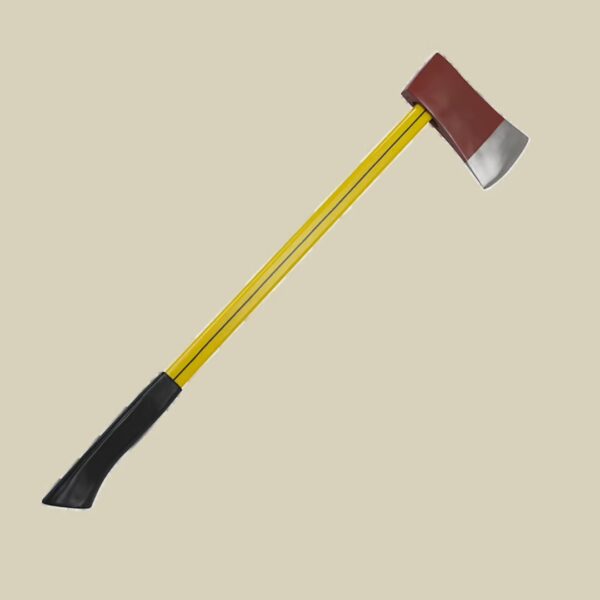 NUPLA® 6 lb Flat Head Fire Axe with 36 in Classic Fiberglass Handle ...