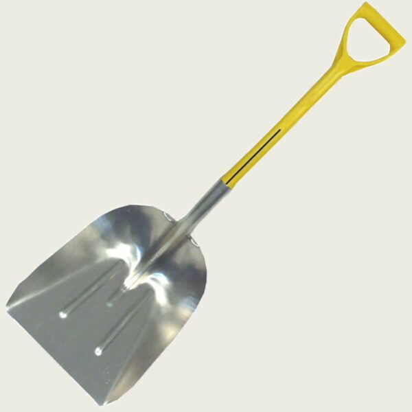 NUPLA® Aluminum Scoop Shovel with #10 Aluminum Scoop Blade and 27 in ...
