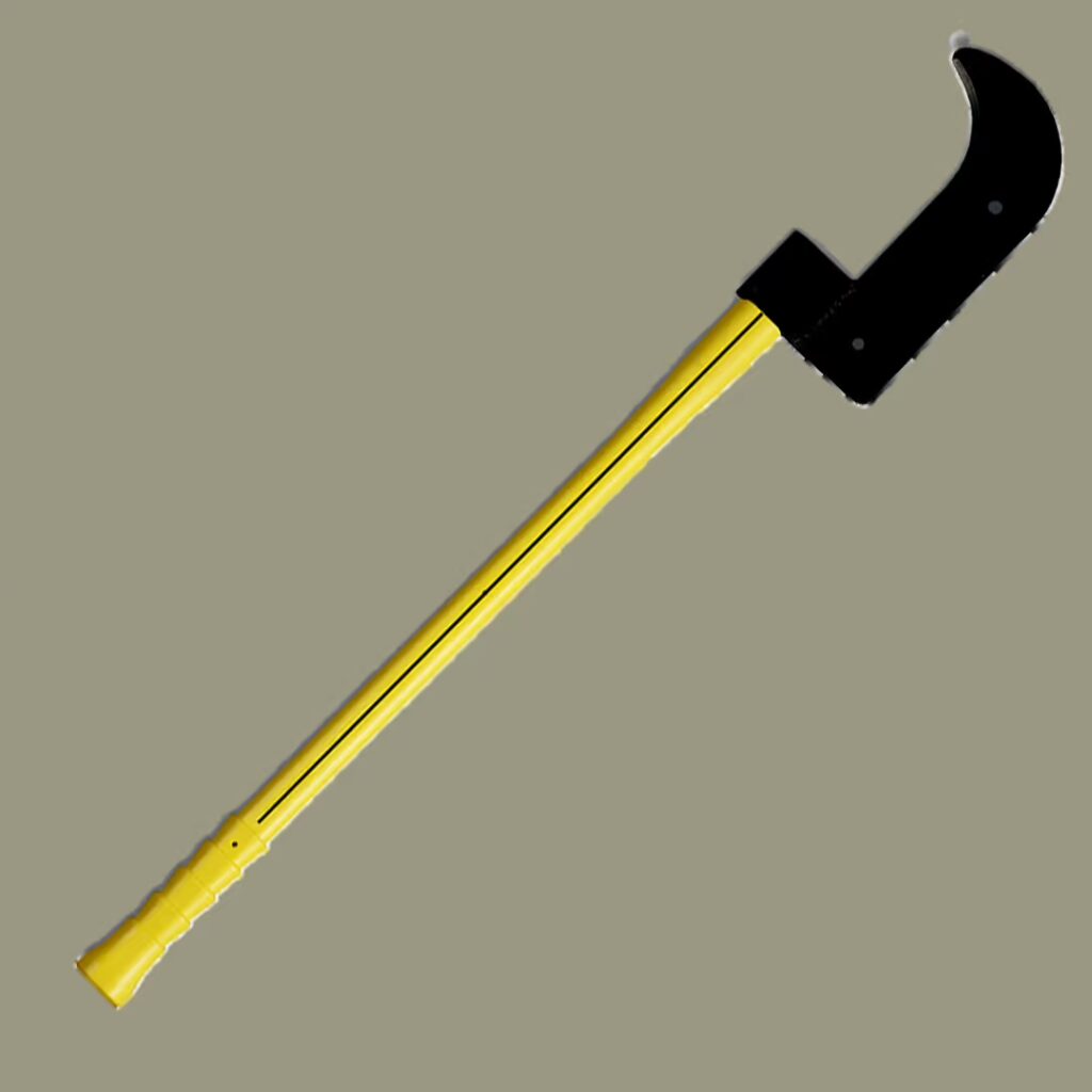 NUPLA® Double Edge Bush Hook with 36 in ERGO POWER® Fiberglass Handle ...