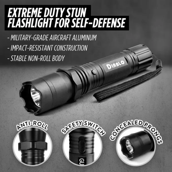 Guard Dog Security Stun Gun w/ Flashlight - Columbus Supply
