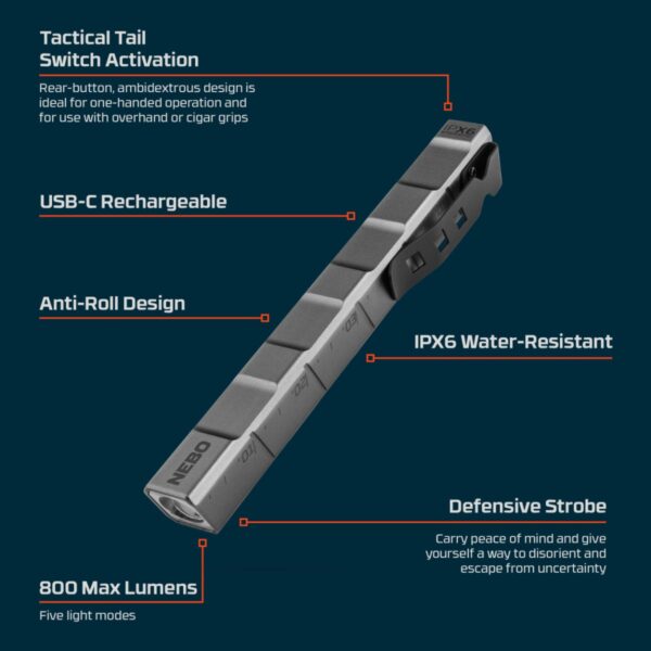 Nebo Edge 800 Pen Light - Columbus Supply