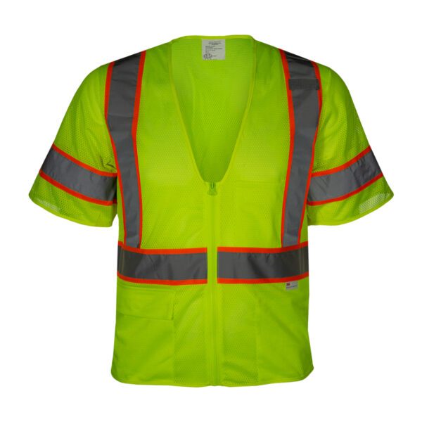 PIP ANSI Type R Class 3 Two-Tone Value Mesh Vest - Columbus Supply