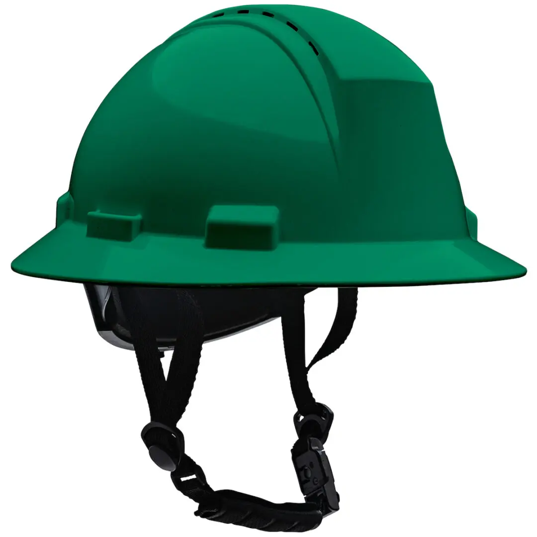 PIP® Kilimanjaro™ Type II Full Brim Safety Helmet with HDPE Shell, 4 ...